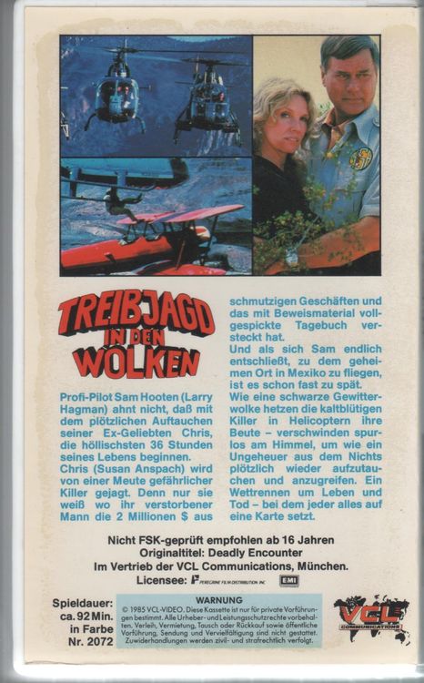 Treibjagd in den Wolken (USA 1982) VCL VHS 2072 | Kaufen auf Ricardo