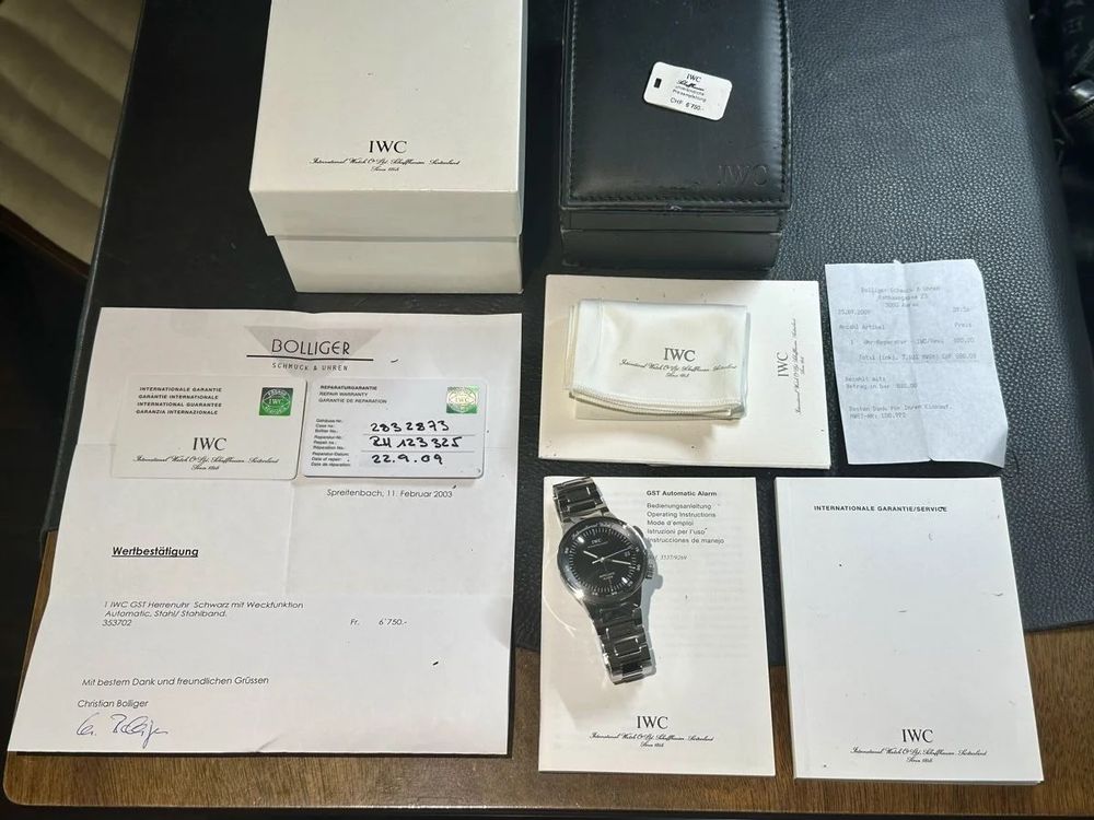 IWC GST Alarm (Gebraucht) in Thalwil für CHF 1 – mit Lieferung auf Ricardo kaufen