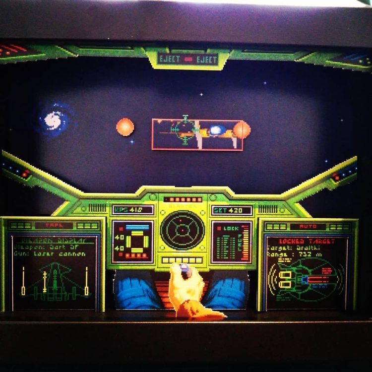 Wing Commander - Papercraft Diorama | Acheter sur Ricardo