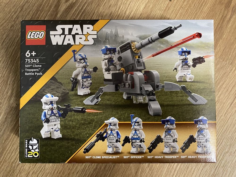 Lego Star Wars 501 Clone Trooper Battle Pack 75345 NEU OVP (Neu und ...