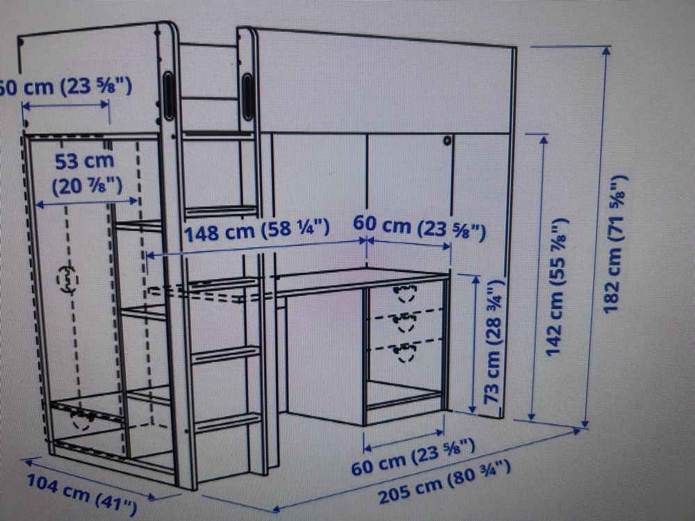 Ikea Stuva Schrank Altes Modell Masse