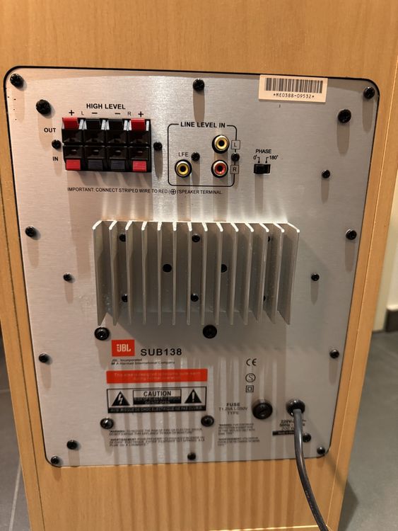 JBL SCS 178 Sub mit Bose 5.1 Lautsprecher-Set (Gebraucht) in Lausen für CHF 42 – mit Lieferung ...