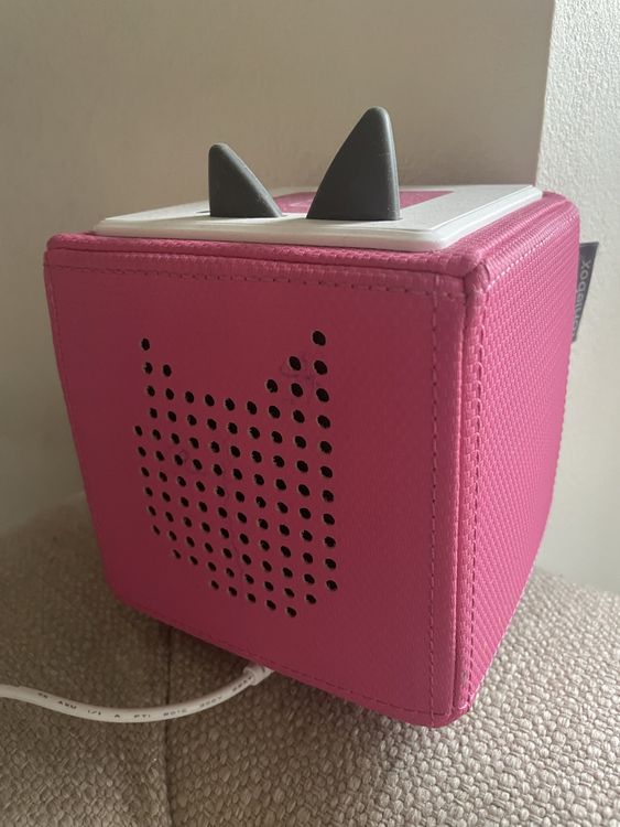 Pinke Tonie Box mit Ladegerät | Kaufen auf Ricardo
