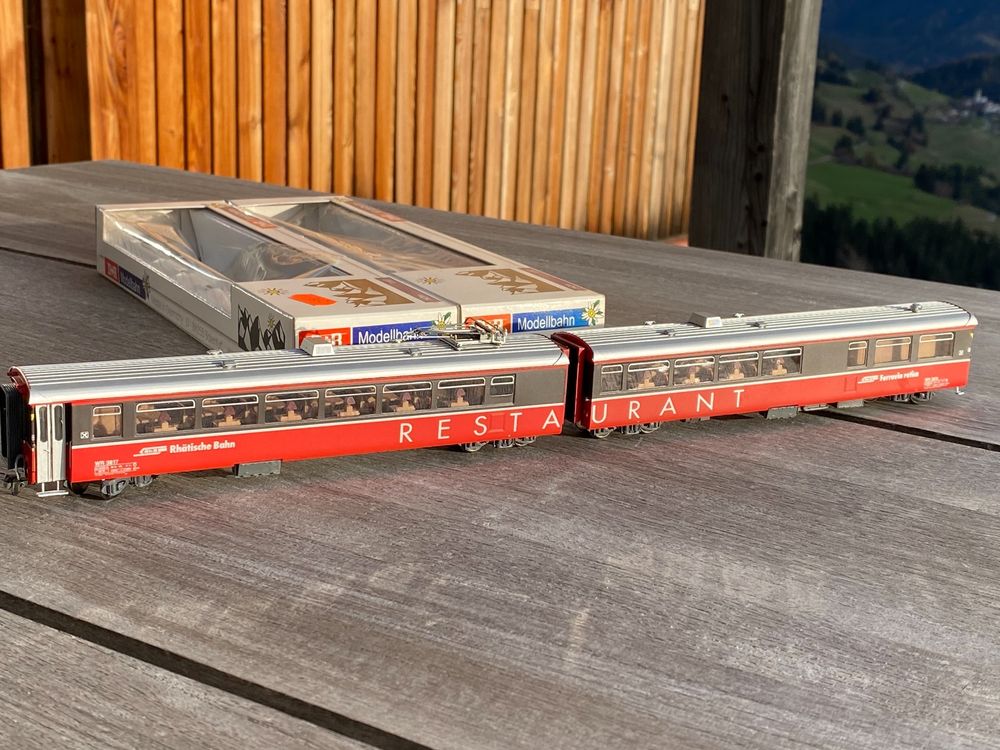 Rhb H0m D+R für Bemo Doppelspeisewagen WR 3816 und 3817 (Gebraucht) in Goldau für CHF 305 – mit ...