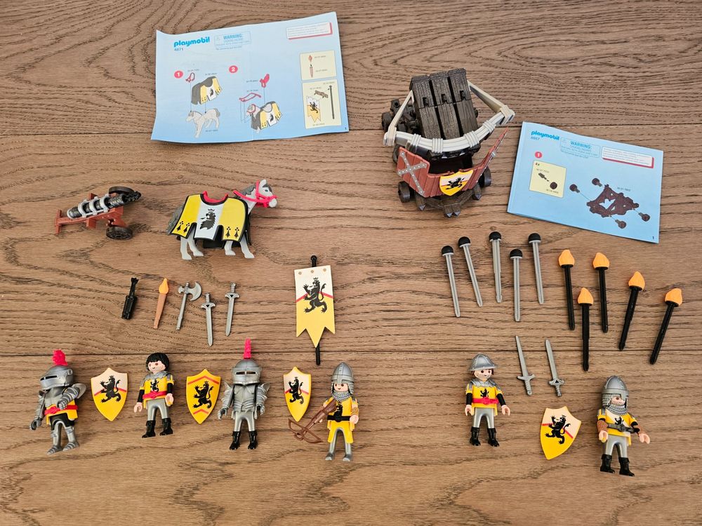 Playmobil Löwenritter Sets 4867 und 4871 | Kaufen auf Ricardo