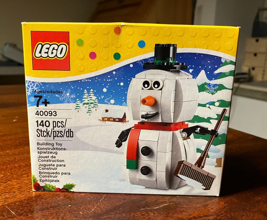 LEGO SCHNEEMANN (40093) KONSTRUKTIONSSPIELZEUG / NEU & OVP (Neu und ...