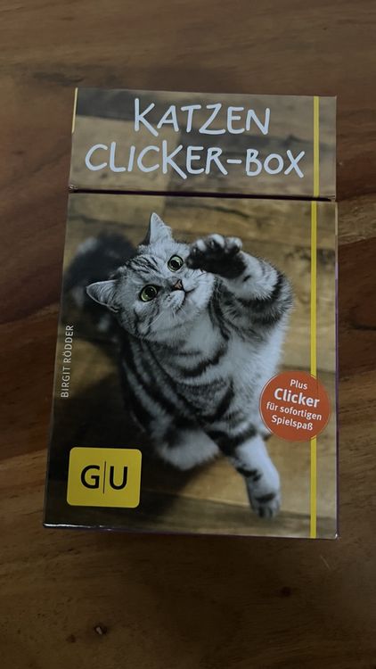 Katzen Clicker-Box von GU - Top Zustand! Inkl. Clicker! (Gebraucht) in ...