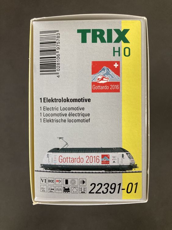 Locomotive Trix Re 460 22391-01 HO CC digital | Kaufen auf Ricardo