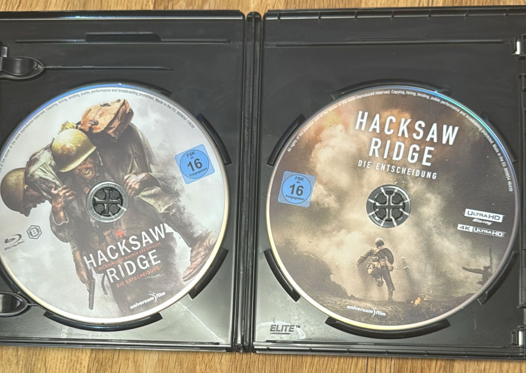 HACKSAW RIDGE 4K ULTRA HD- BLU-RAY (Gebraucht) in Zürich für CHF 15 ...