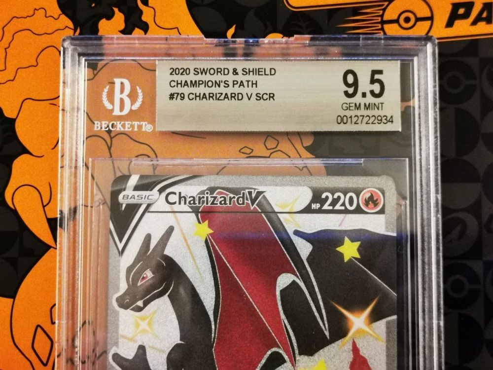 Pokemon Gold Label BGS Shiny Charizard V # 79 GEM MINT 9.5 (Neu und ...