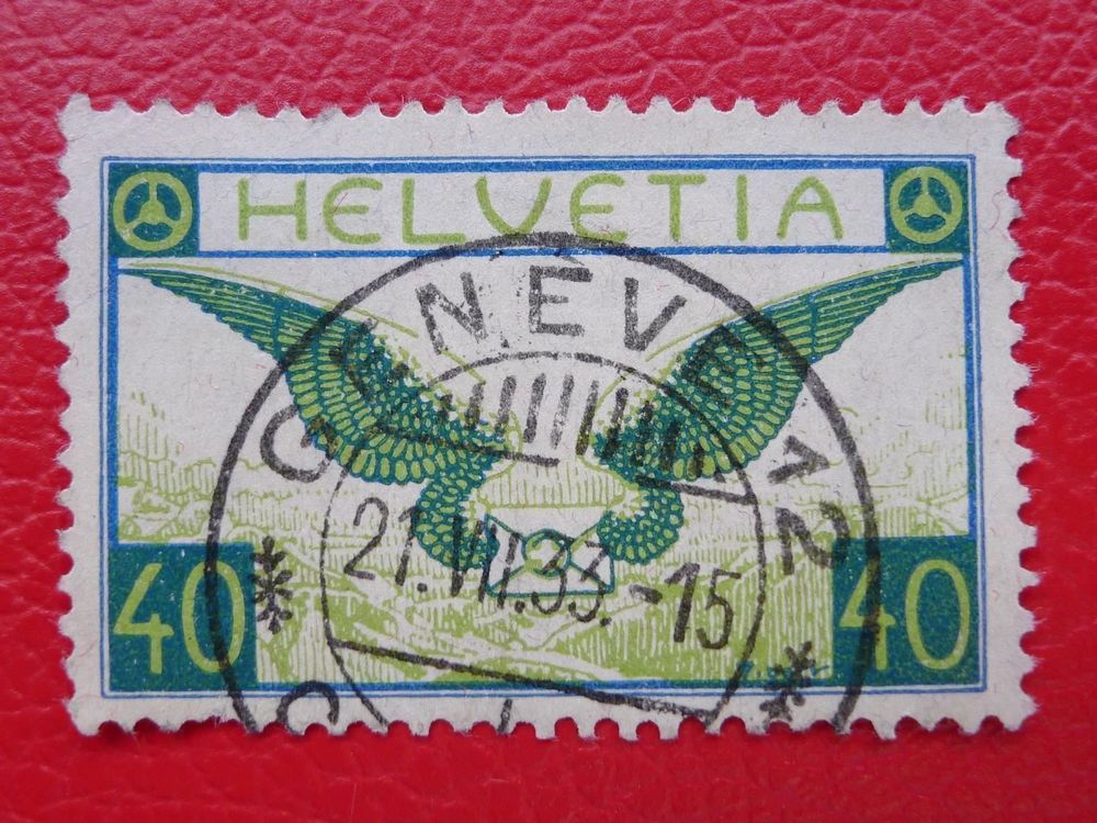 1933: F15 mit Vollstempel GENEVE, Kat: 130.- (Gebraucht) in Sursee für CHF 10 – mit Lieferung ...