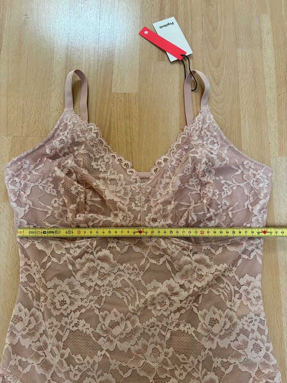 Popilush - Neuer Shaping Body mit Spitze - skin-rosé - XXL (Neu und ...