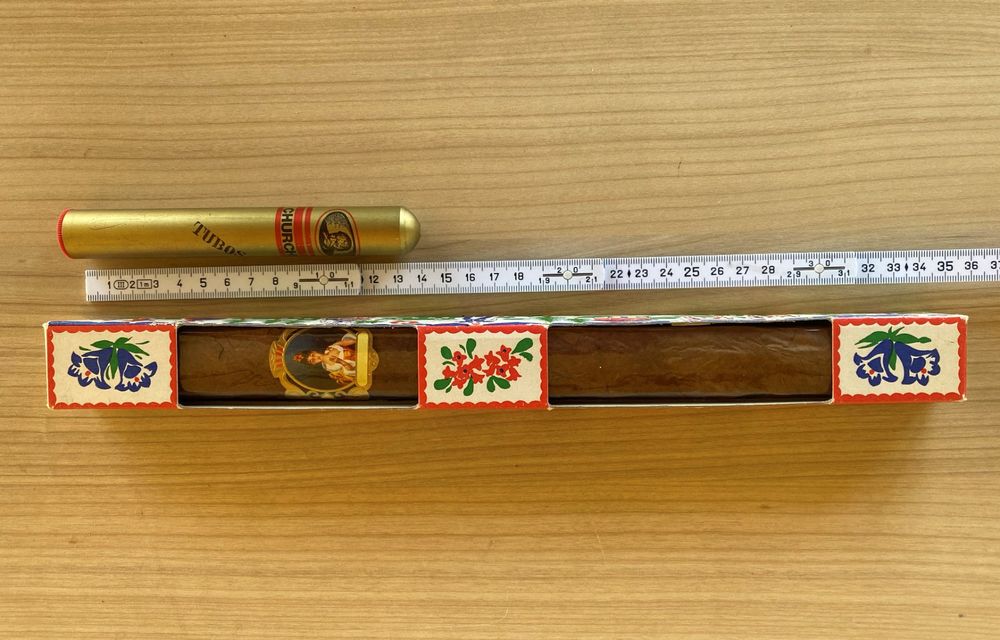 SwissMade Zigarre Riesenzigarre Samson Cigare-Géant Churchil (Neu ...