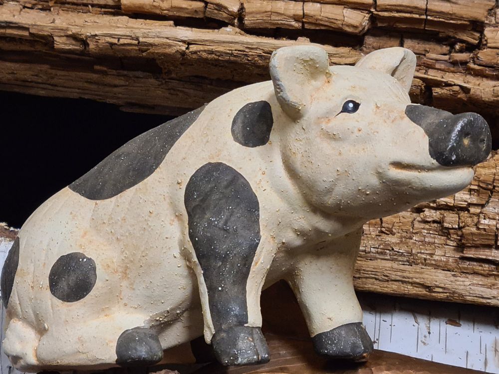 Deko Ton Figur , 17 cm (Gebraucht) in Amriswil für CHF 7 – mit ...