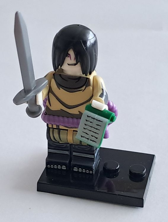 Naruto Mini-Steckfigur Orochimaru mit Waffe, Lego-Komp. (Neu und ...