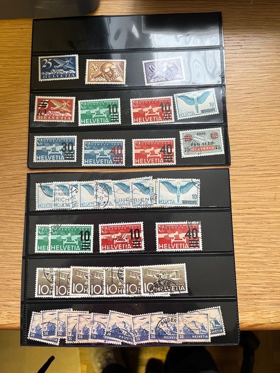 Kleiner Posten Flugpost Marken und Briefe (Gebraucht) in Murgenthal für CHF 20.1 – mit Lieferung ...