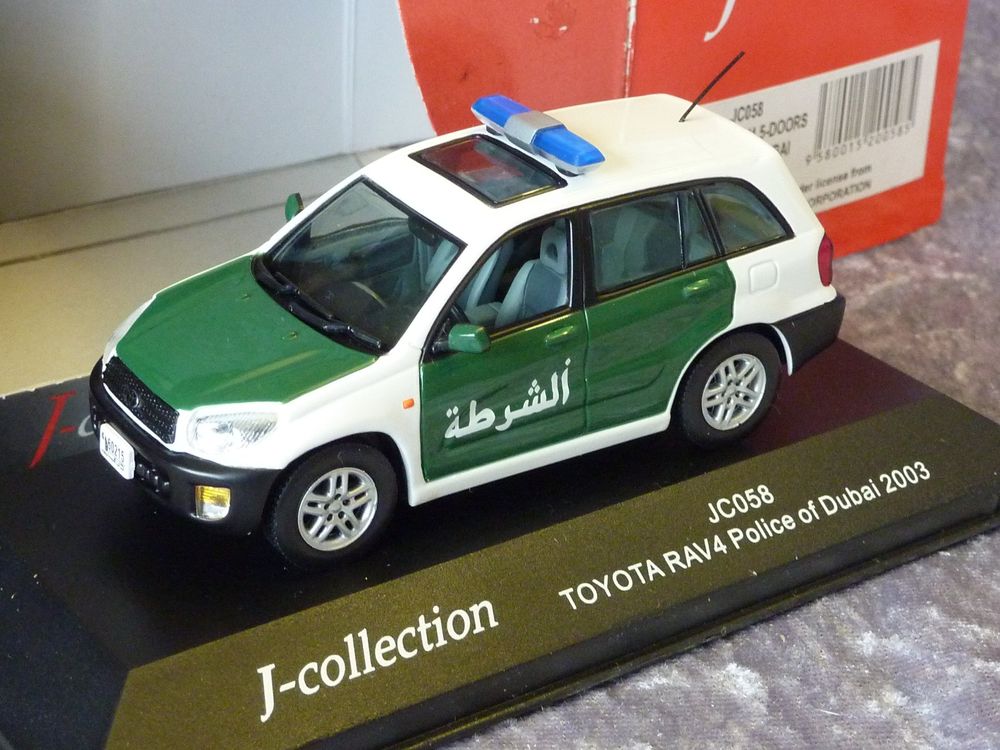 Toyota RAV4 Police of Dubai 1:43 (Neu und originalverpackt) in ...