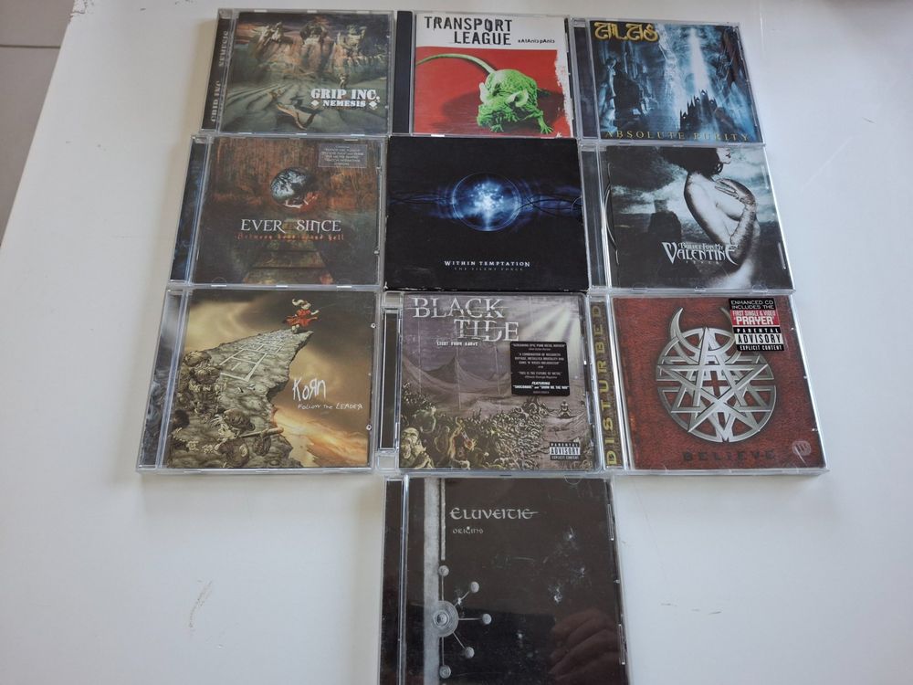 10 CD Heavy- Metal (Gebraucht) in Aarberg für CHF 10 – mit Lieferung ...