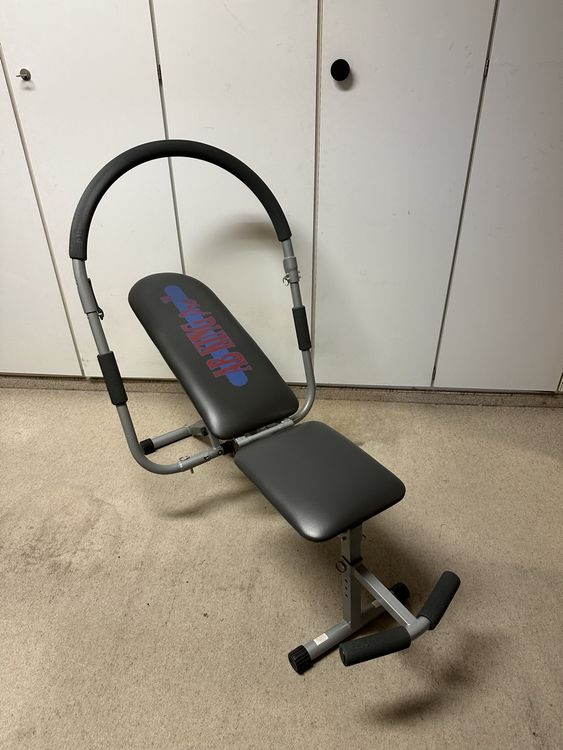 AB KING pro Fitnessgerät / Bauchmuskeltrainer / Hantelbank (Gebraucht ...