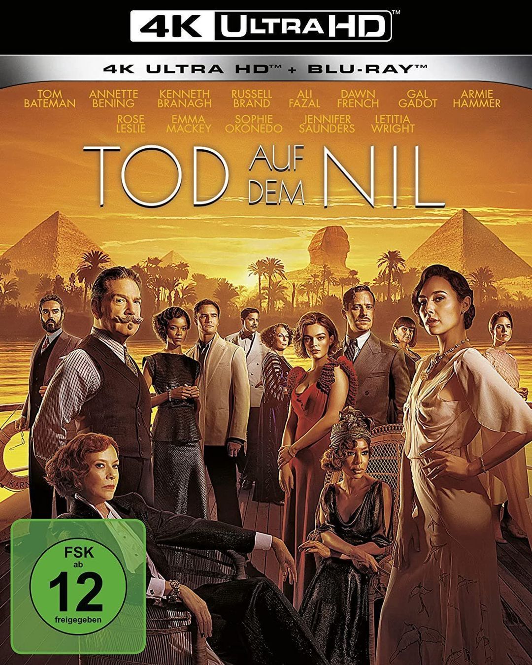 Tod auf dem Nil (4K Ultra HD + Blu-ray 2D) Branagh Kenneth (Gebraucht ...