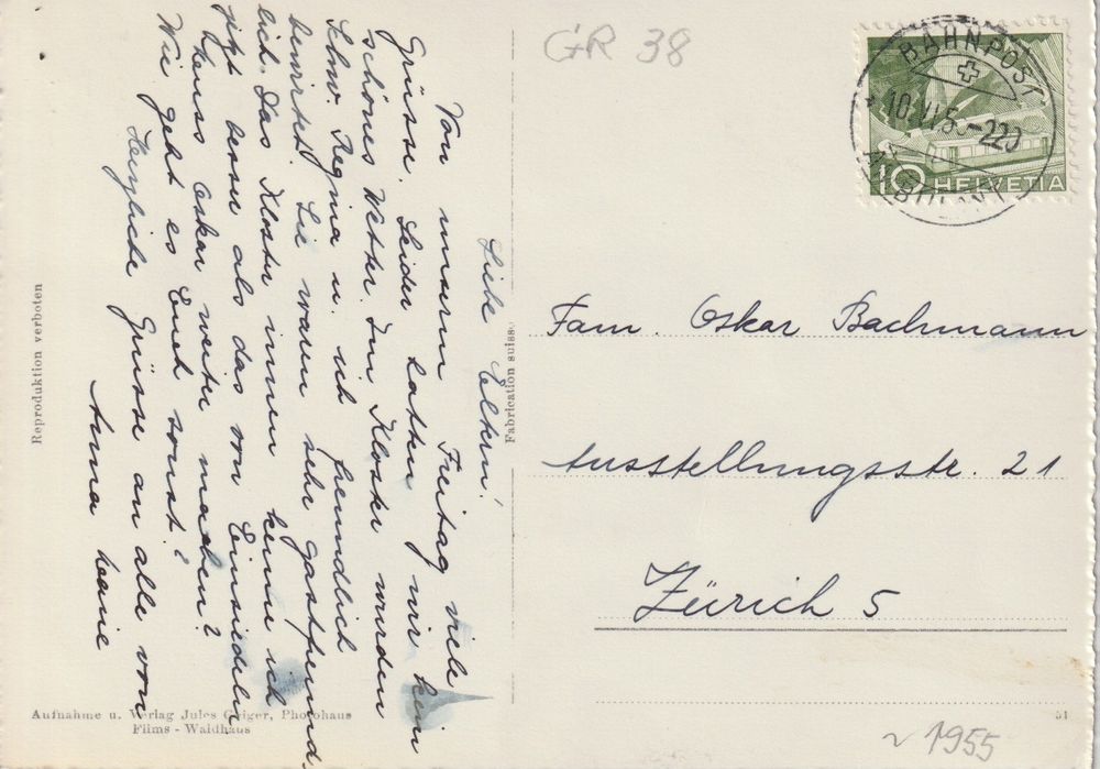 GR 38 Disentis - Mustér, Kloster, 1955 | Kaufen auf Ricardo GR 38 Disentis - Mustér, Kloster, 1955 | Kaufen auf Ricardo