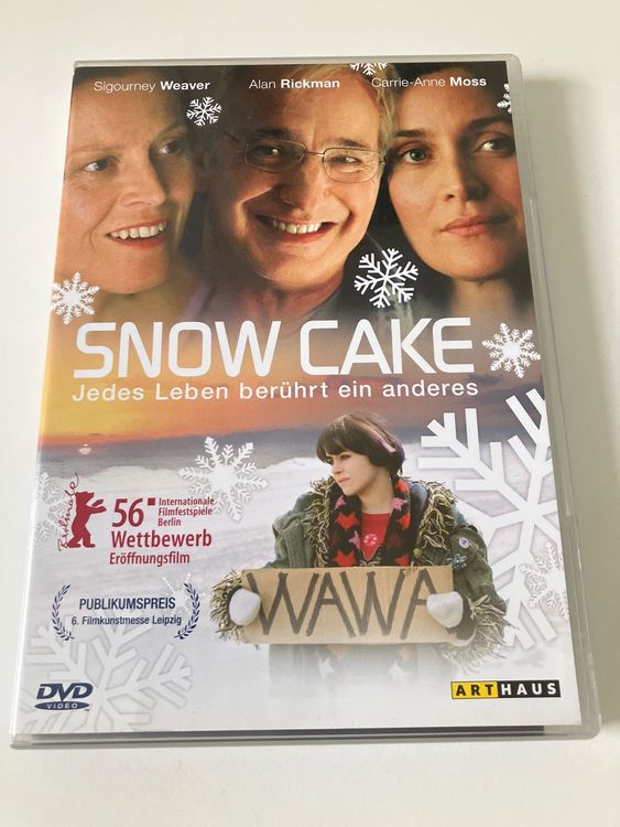 Snow Cake (DVD) Weaver, Sigourney, Rickman, Alan (Gebraucht) in Arbon ...