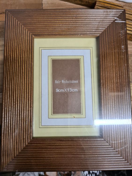 Bilderrahmen original verpackt,, 9x13cm (Neu und originalverpackt) in Amriswil für CHF 1 – mit ...