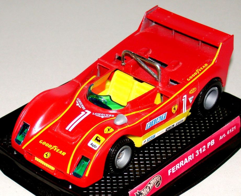 Ferrari 312 PB 1972 Regazzoni, MATTEL HOTWHEELS 1:28 (Neu (gemäss ...