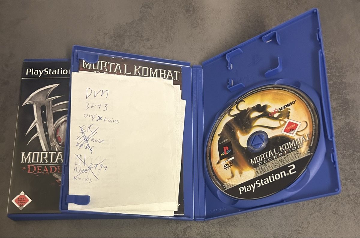 Mortal Kombat Deadly Alliance und Deception PS2 Games (Gebraucht) in ...