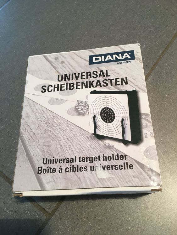 1 Kugelfang DIANA ACTION UNIVERSAL SCHEIBENKASTEN (Gebraucht) in ...