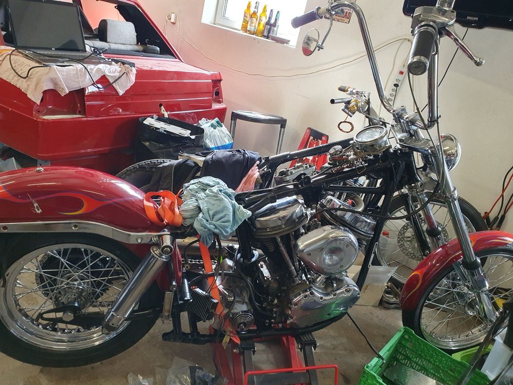 Harley-Davidson FLH Electra Panhead Easy Rider (Defekt) in Lommiswil ...