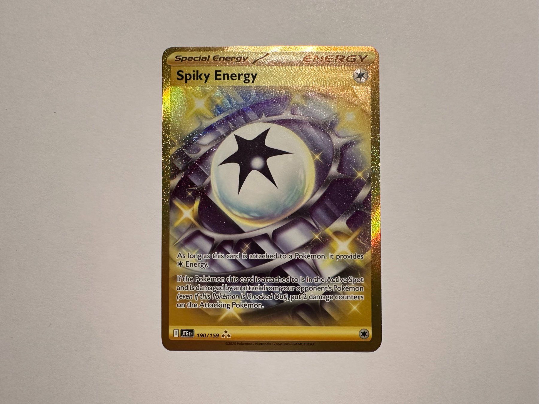Spiky Energy Journey Together Secret Rare Goldkarte EN (Neu (gemäss ...