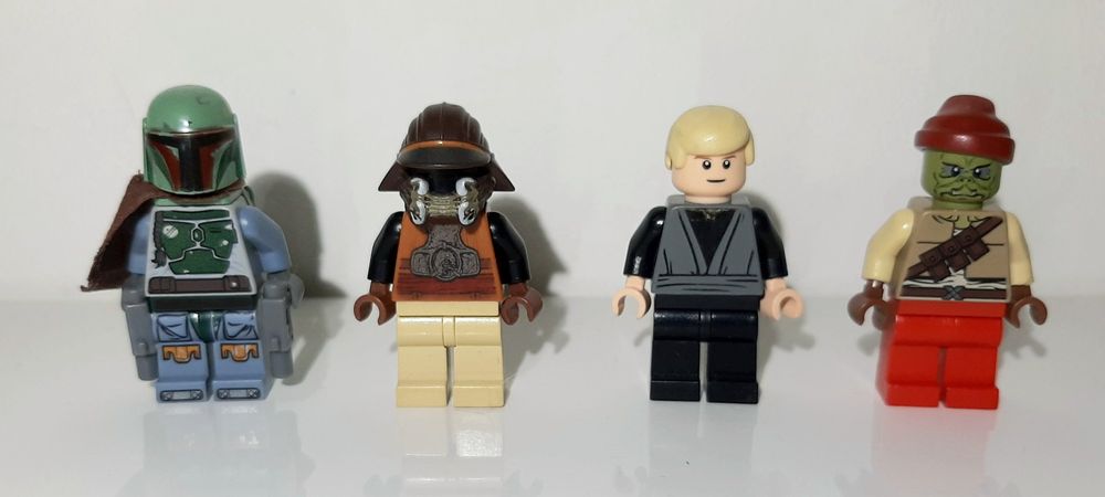 LEGO Star Wars Minifiguren, Boba, Luke, Calrisian + Kithaba (Gebraucht ...