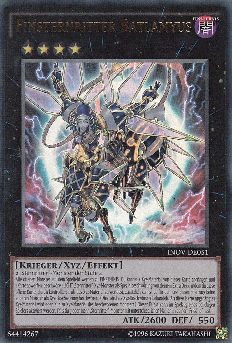 YU-GI-OH, FINSTERNRITTER BATLAMYUS, UR, INOV-DE051 (Neu und ...