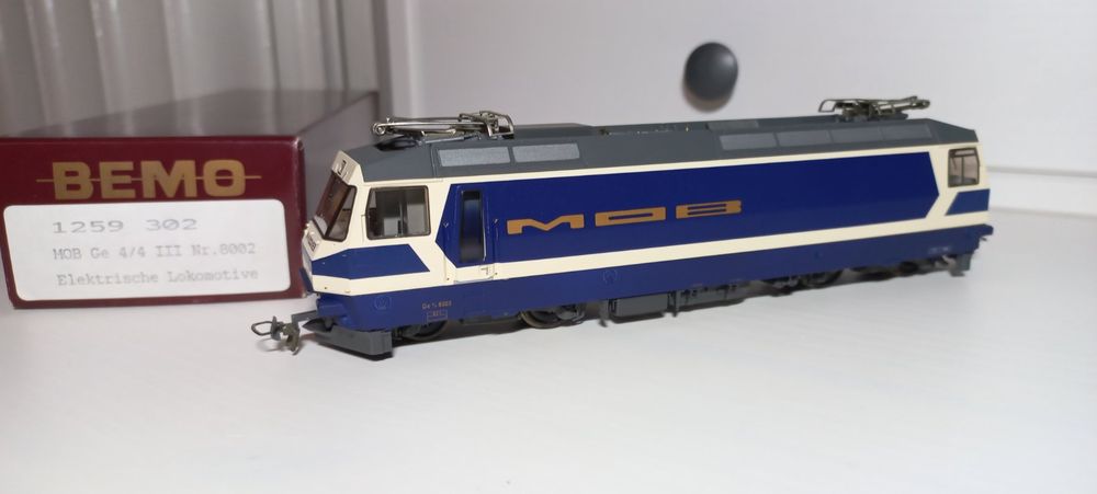 Bemo 1259 302 MOB Ge 4/4 III 8002 H0m NEU | Kaufen auf Ricardo