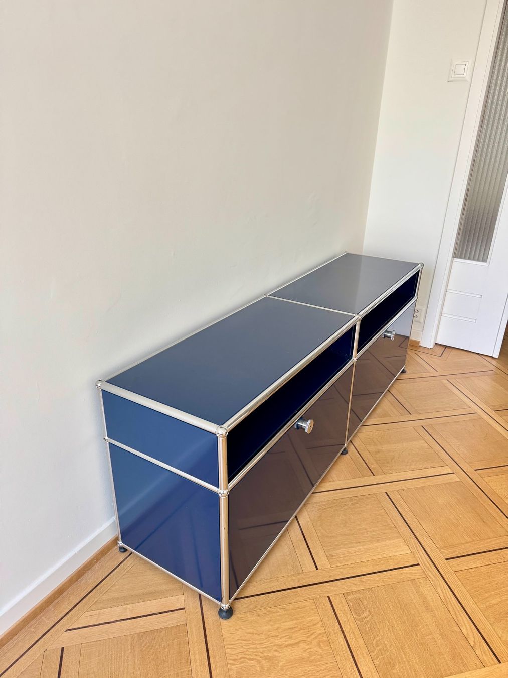 USM Haller Meuble TV/Hifi Bleu Nuit - Design intemporel (Neuf (Voir ...
