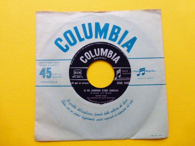 Edith Piaf – Je Me Souviens D'Une Chanson (Gebraucht) in Zürich für CHF ...