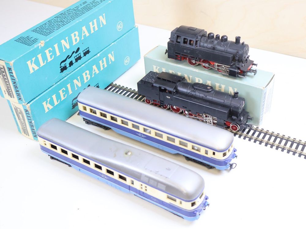 Kleinbahn ÖBB Triebzug Set "Blauer Blitz" + Dampfloks D78... (Gebraucht ...