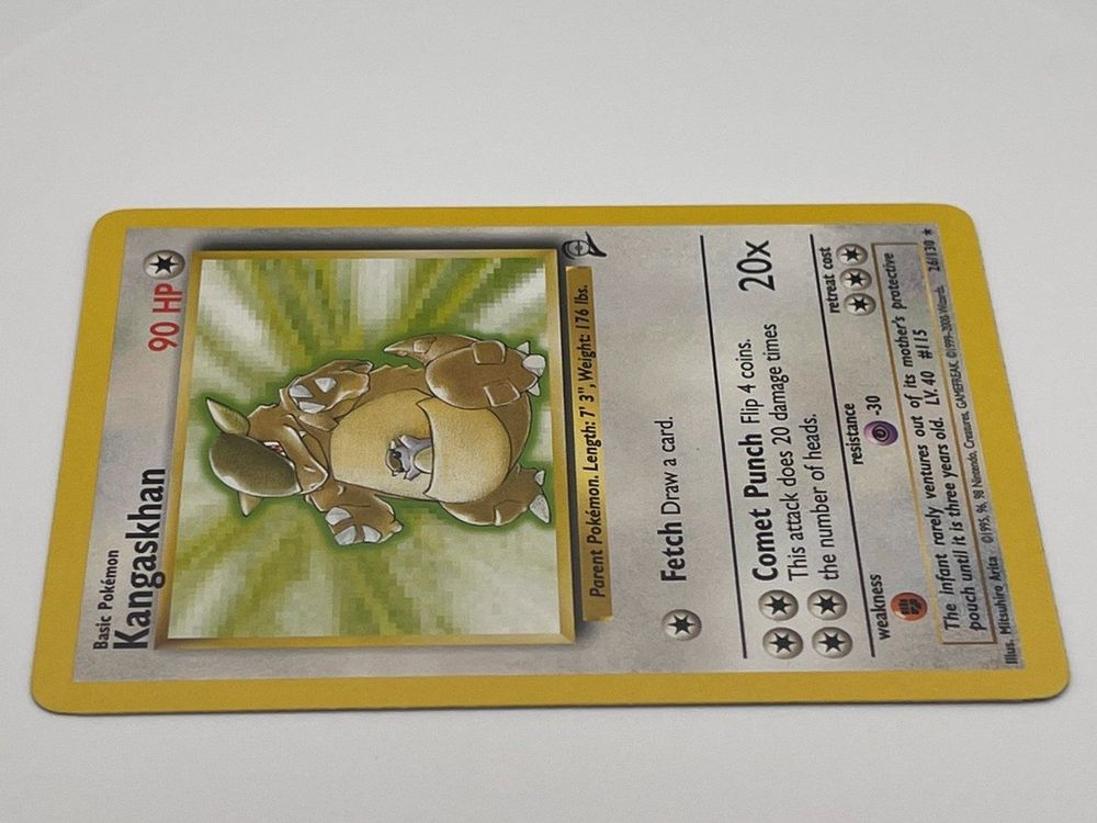Kangaskhan 26/130 Rare Pokémon Base Set 2 | Kaufen auf Ricardo
