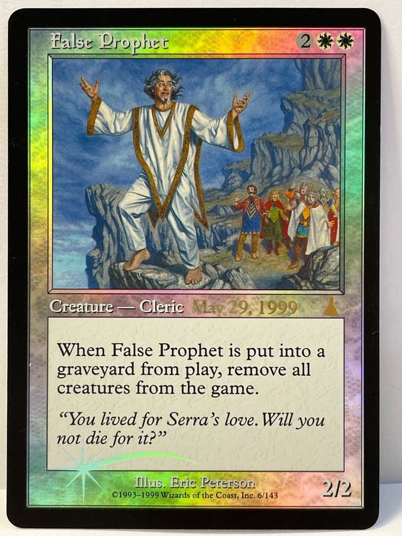 Magic The Gathering - False Prophet (Neu (gemäss Beschreibung)) in ...