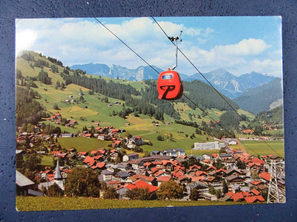 ZWEISIMMEN GONDELBAHN RINDERBERG 1974 AK BEO (Gebraucht) in Ettingen für CHF 2.95 – mit ...