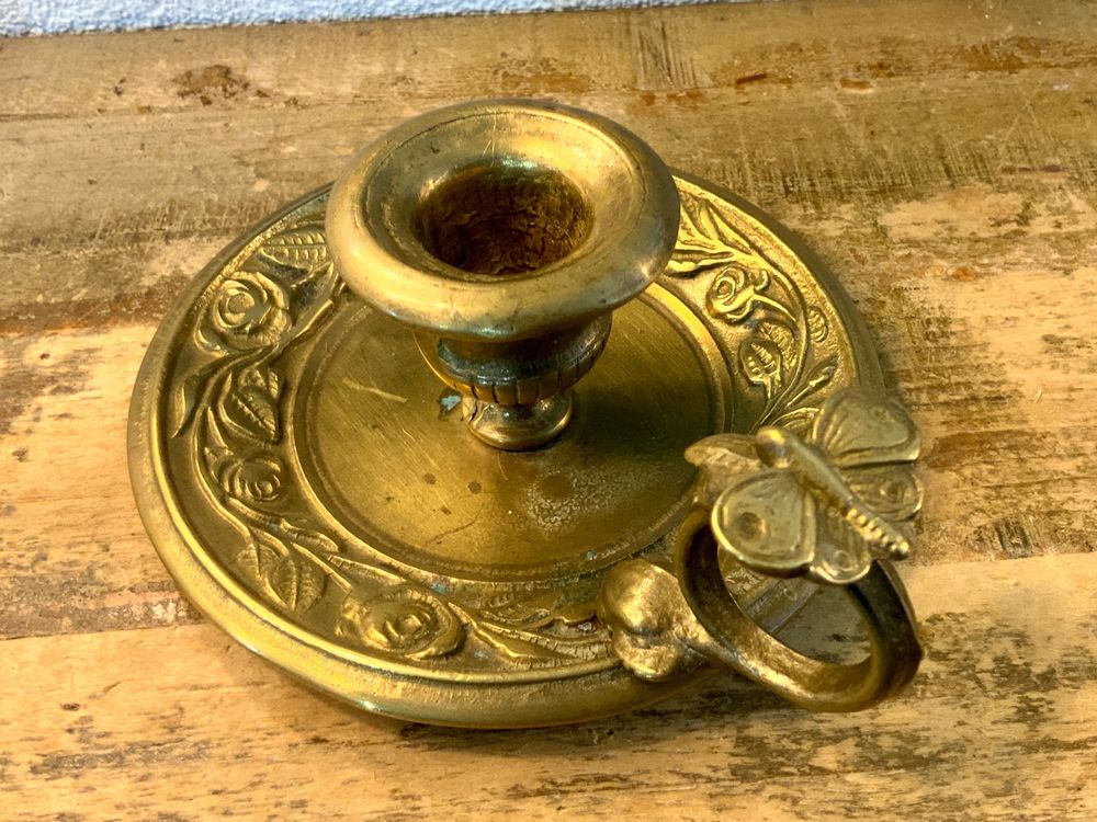 VINTAGE KERZENHALTER MESSING HÜBSCH (Gebraucht) in Biglen für CHF 6 – mit Lieferung auf Ricardo ...