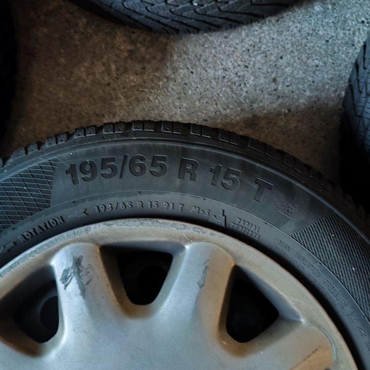 4 x Felgen mit Pneus / Räder 195 /65R/ R15T Opel | Kaufen auf Ricardo