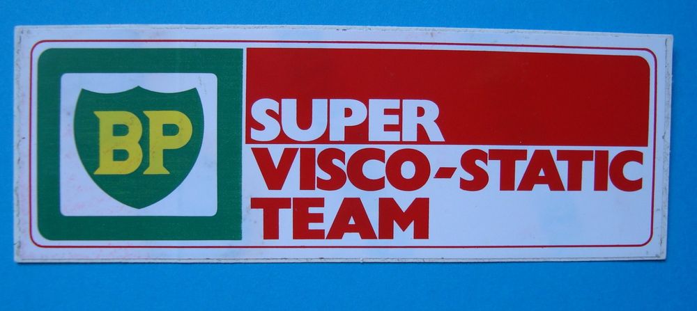 Autocollant, Aufkleber, sticker, BP Super visco-static Team | Kaufen ...