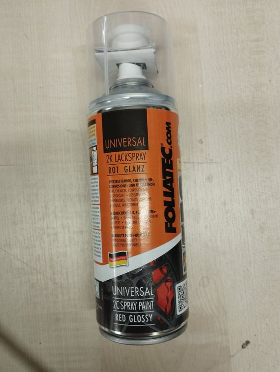 Foliatec 2K Lackspray Rot Glanz Bremssattel-Lack (Gebraucht) in Sulgen ...