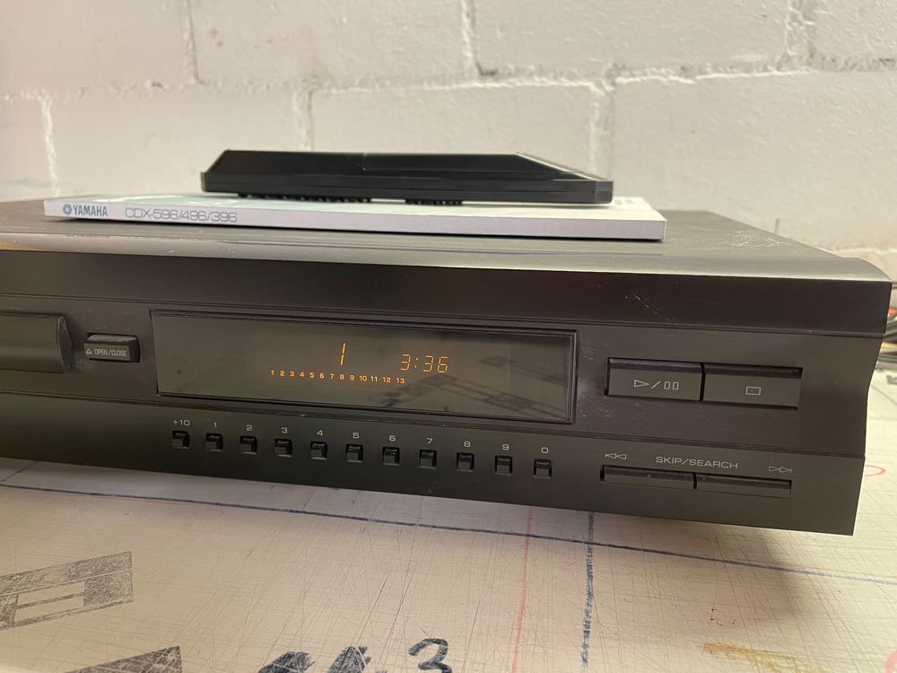YAMAHA CD PLAYER / cdx 396 / top zustand / mit fernbedienung (Gebraucht ...