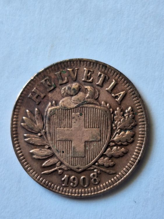 2cts 1908 / SS (D'occasion) à Couvet pour CHF 9.9 – avec livraison ...