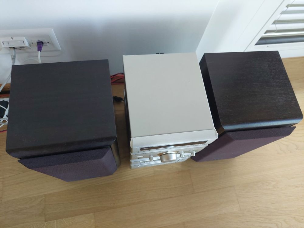 Stereoanlage Mini midi Technics SC-CA01 + Lautsprecherboxen (Gebraucht ...