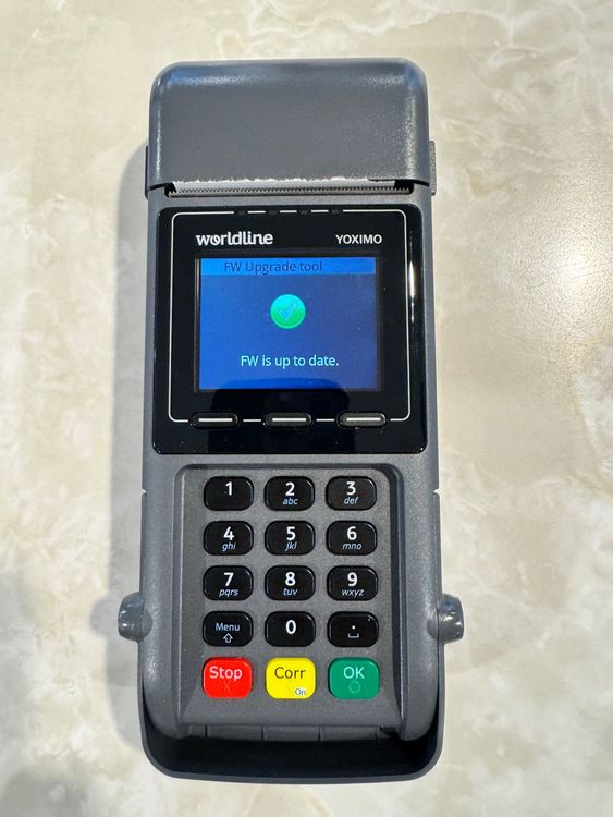 Kreditkarten-Zahlterminal YOXIMO von Worldline - ab Revision (Gebraucht ...