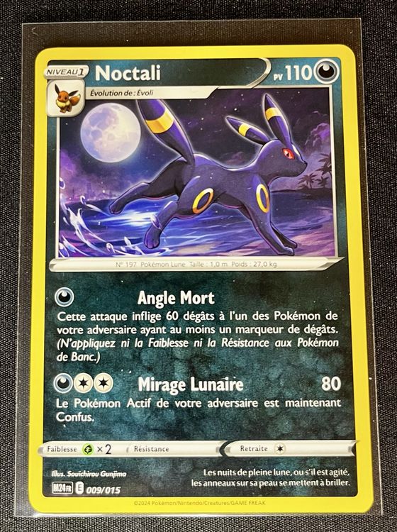 Noctali Pokémon Card McDonald’s 2024 French Umbreon Nachtara | Kaufen ...
